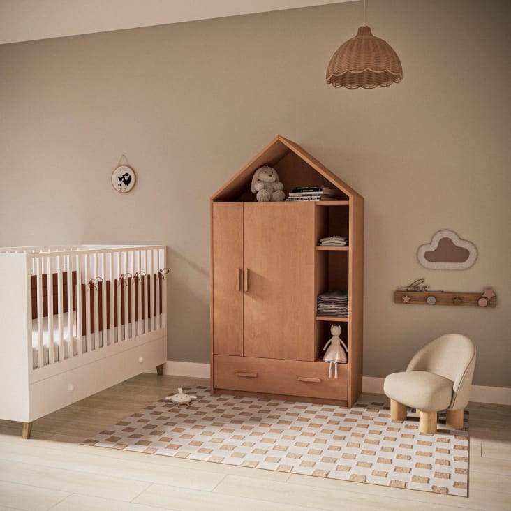 Espejo infantil con forma de nube de 35x24 Mouton | Maisons du Monde