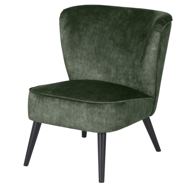 Fauteuil Vintage En Velours Recycl Vert Palm Maisons Du Monde Fauteuil Vintage En Velours Recycl Vert Palm Maisons Du Monde