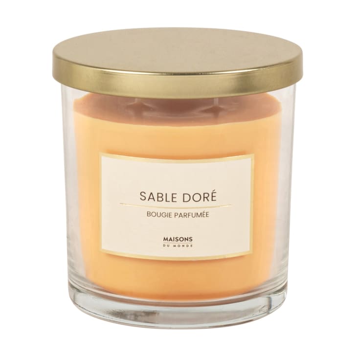 Gele geurkaars in glas 10x11 Colorama | Maisons du Monde