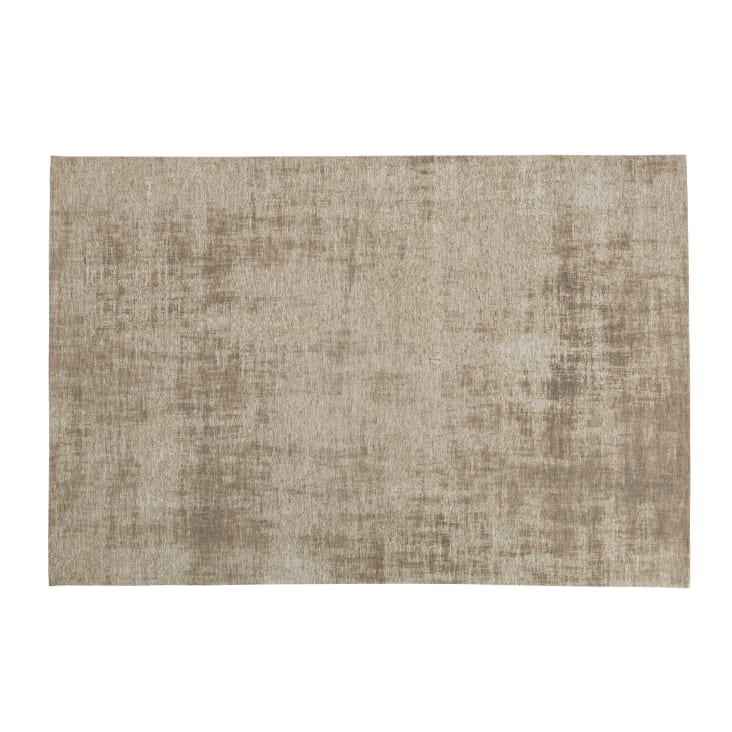 Geweven jacquard tapijt, beige, 120 x 180 cm FEEL | Maisons du Monde