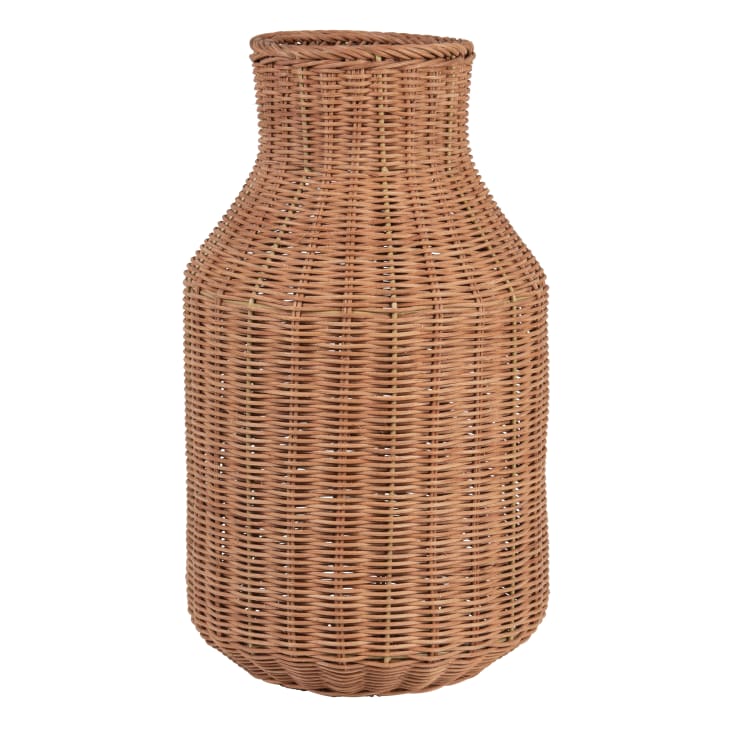 Grand vase en rotin H43 Enia | Maisons du Monde