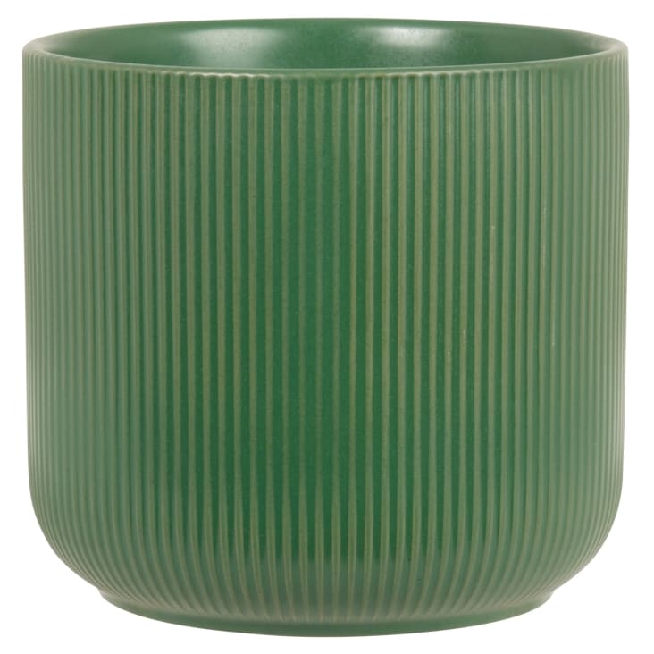 Groene bloempot van aardewerk, H25 Debbie | Maisons du Monde
