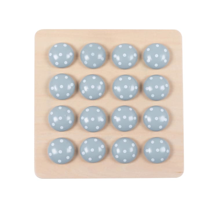 Jeu de memory motifs forêt blanc et vert d'eau Oulanka | Maisons du Monde