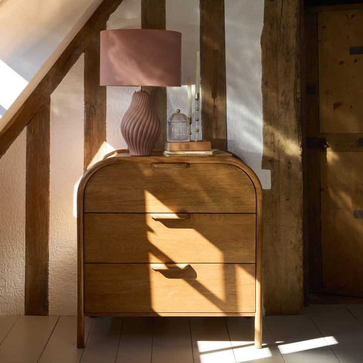 Kaarsenhouder van verguld metaal H19 | Maisons du Monde