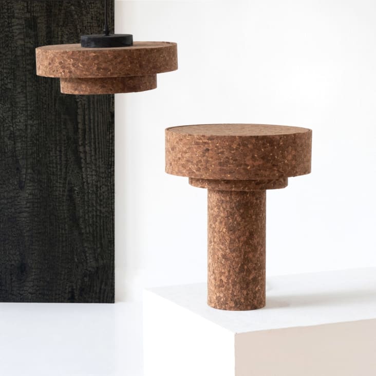 Lampe aus Kork Rowan | Maisons du Monde