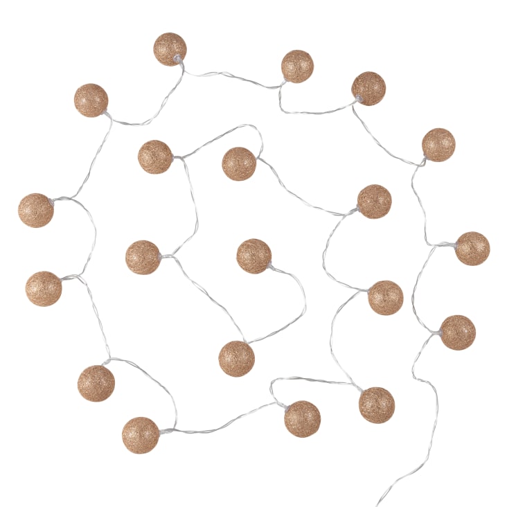 LED-slinger met 20 lampjes, L315 Glitter | Maisons du Monde