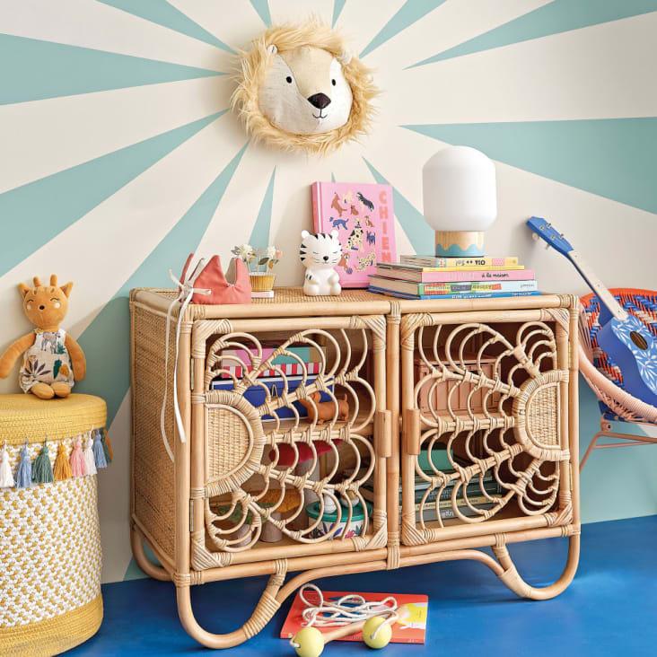 Luz de presença com forma de pantera branca MADRID | Maisons du Monde