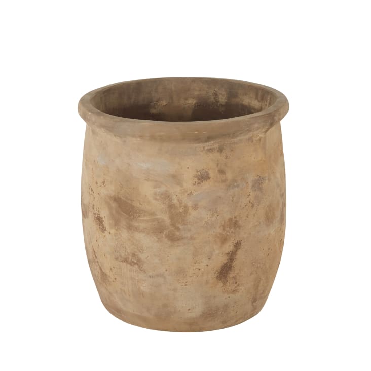Macetero de terracota beige Alt. 56 RITA | Maisons du Monde
