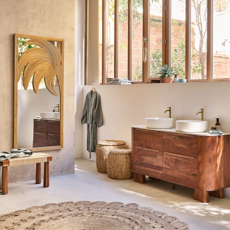 Móvel de casa de banho duplo com 4 gavetas Alya | Maisons du Monde