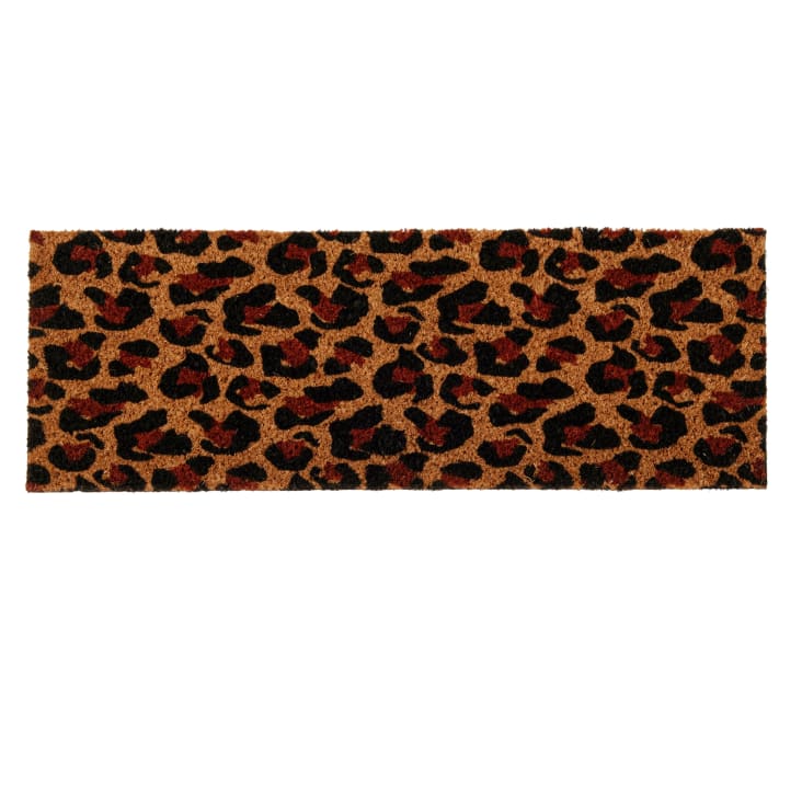 Paillasson en fibre de coco motif léopard bicolore 25x70 Leo | Maisons ...