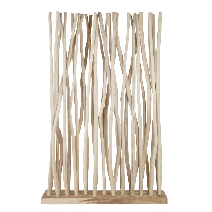Paravento in legno di teak marrone Panamara | Maisons du Monde