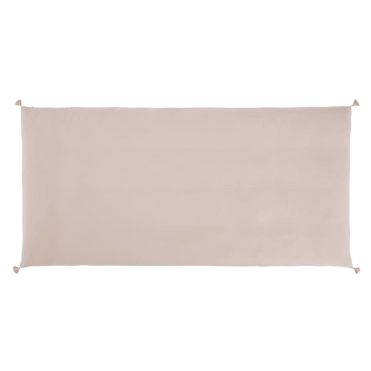 Roze hoes voor vloermatras van biokatoengaas 90 x 190 cm | Maisons du Monde
