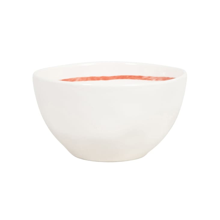 Scodella in ceramica bianca con fantasia gambero rosso Malo | Maisons ...