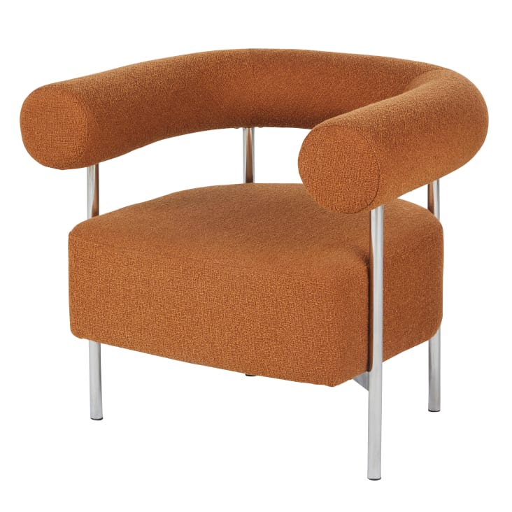 Sessel mit Stoffbezug, karamellfarben Nara | Maisons du Monde