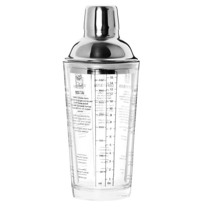 Shaker em vidro e inox | Maisons du Monde