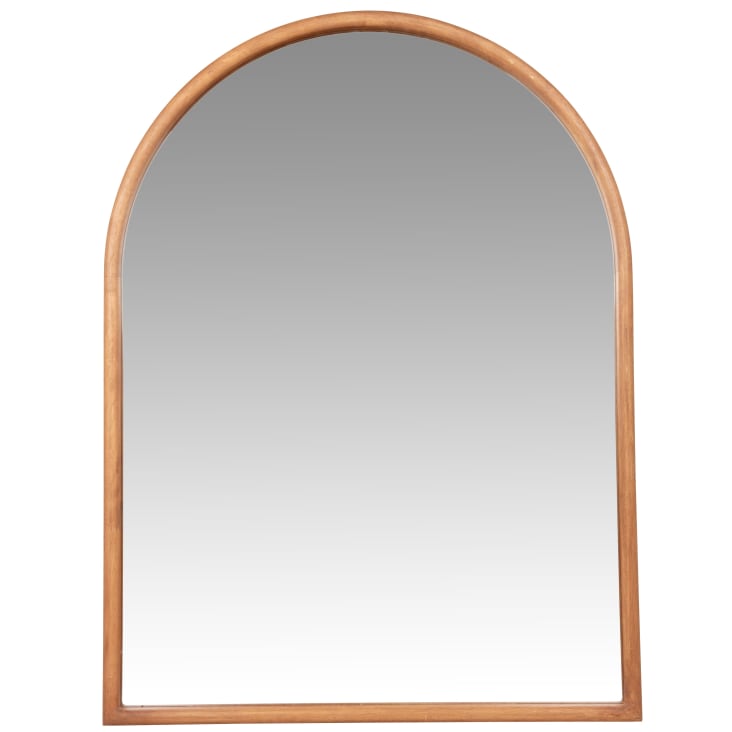 Specchio ad arco in legno di hevea 60x80 cm Emmy | Maisons du Monde