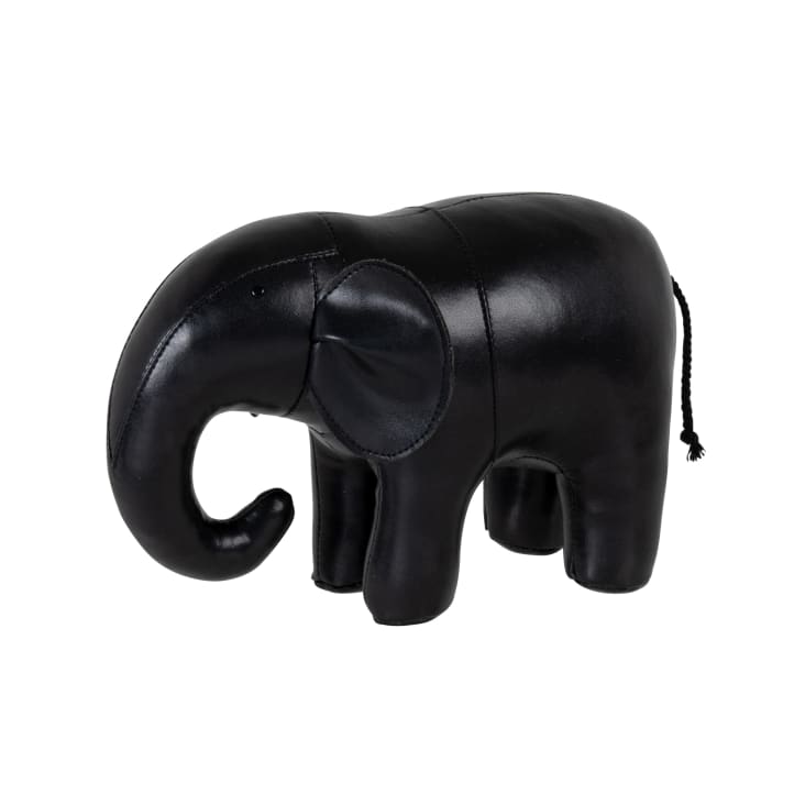 Statuette éléphant noir H13 CLEMENT | Maisons du Monde
