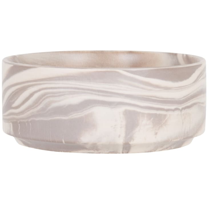 Taça em cerâmica branco e castanho ADAM | Maisons du Monde