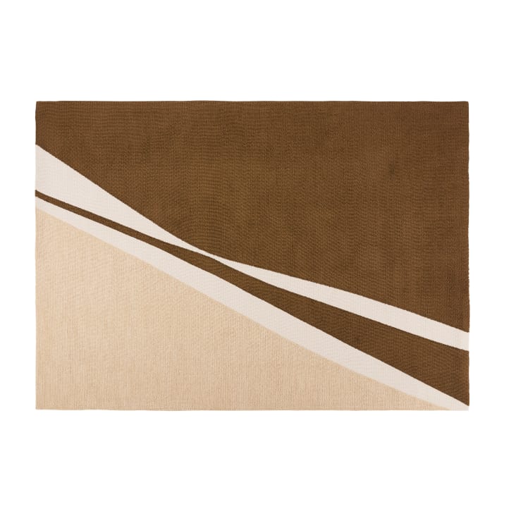 Tappeto da esterno con motivi beige, marrone e écru 160x230 cm Morello ...