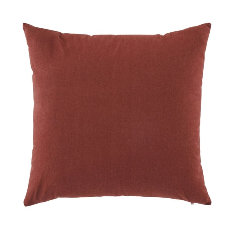 Terrakottafarbenes Kissen, 45x45cm ROMMIE | Maisons du Monde