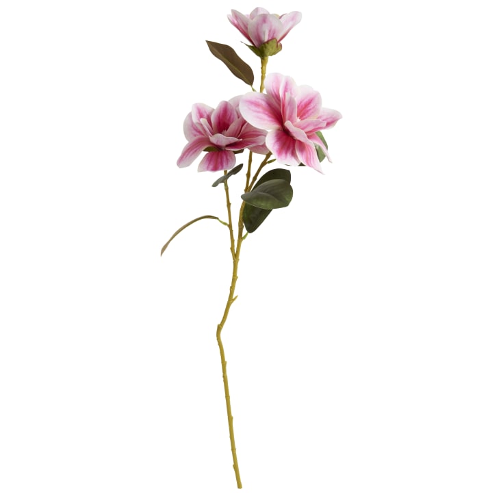 Tige fleur rose artificielle | Maisons du Monde