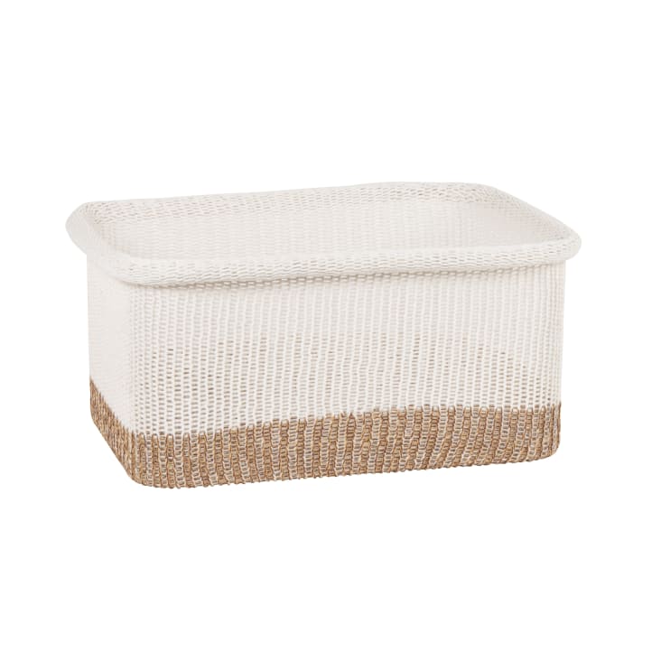 Twee-kleurige opbergmand L37 | Maisons du Monde