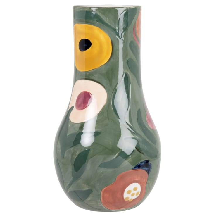 Vase en dolomite peinte multicolore H37 Valentine | Maisons du Monde