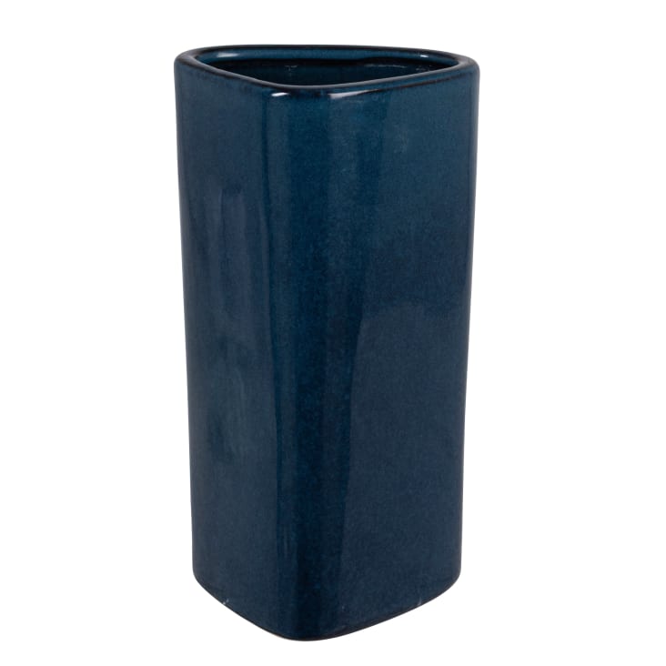 Vase en grès bleu H26 Eleo | Maisons du Monde