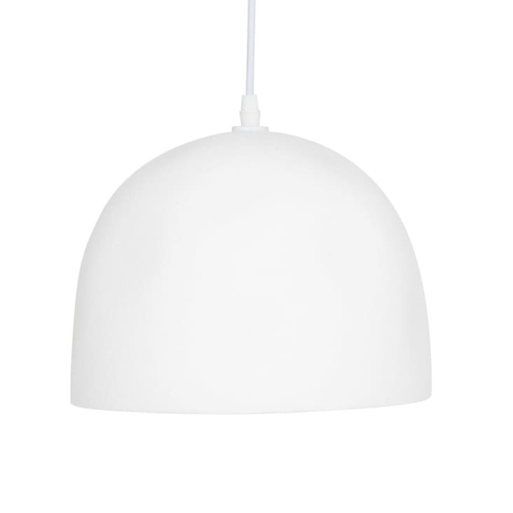 Witte keramische hanglamp D25 Ronne | Maisons du Monde