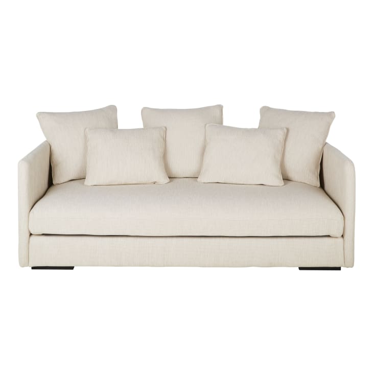 Zetel met 3 zitplaatsen, beige Anvers | Maisons du Monde