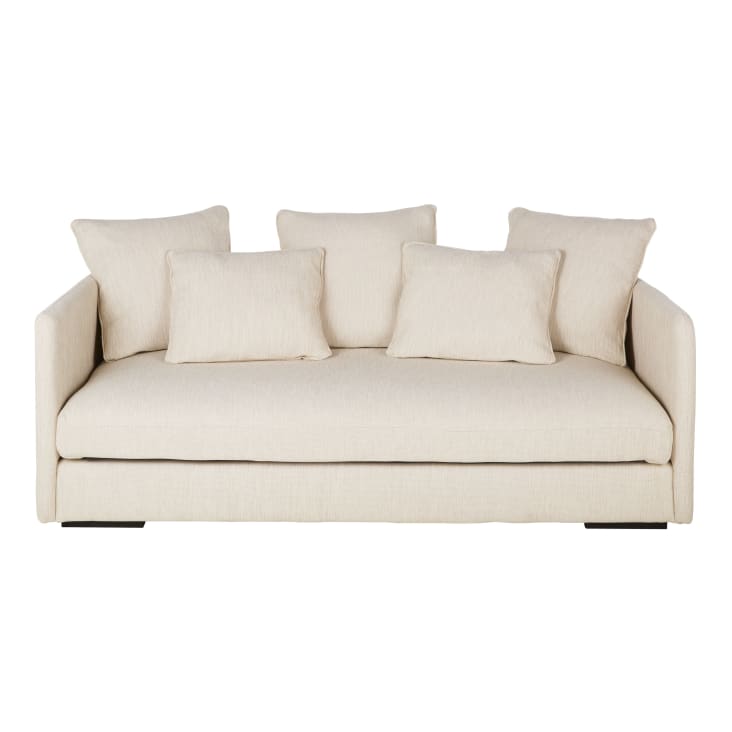 Zetel met 3 zitplaatsen, beige Anvers | Maisons du Monde