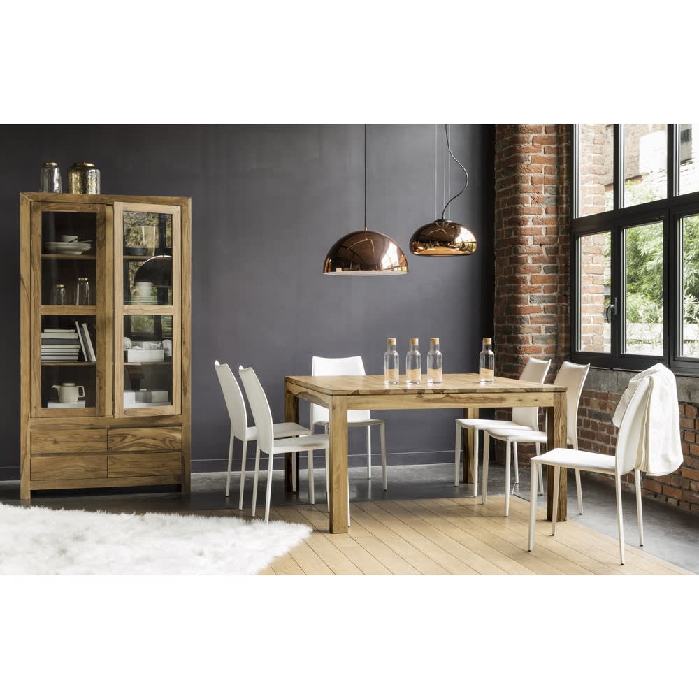 Solid Sheesham Wood Bookcase Stockholm | Maisons du Monde