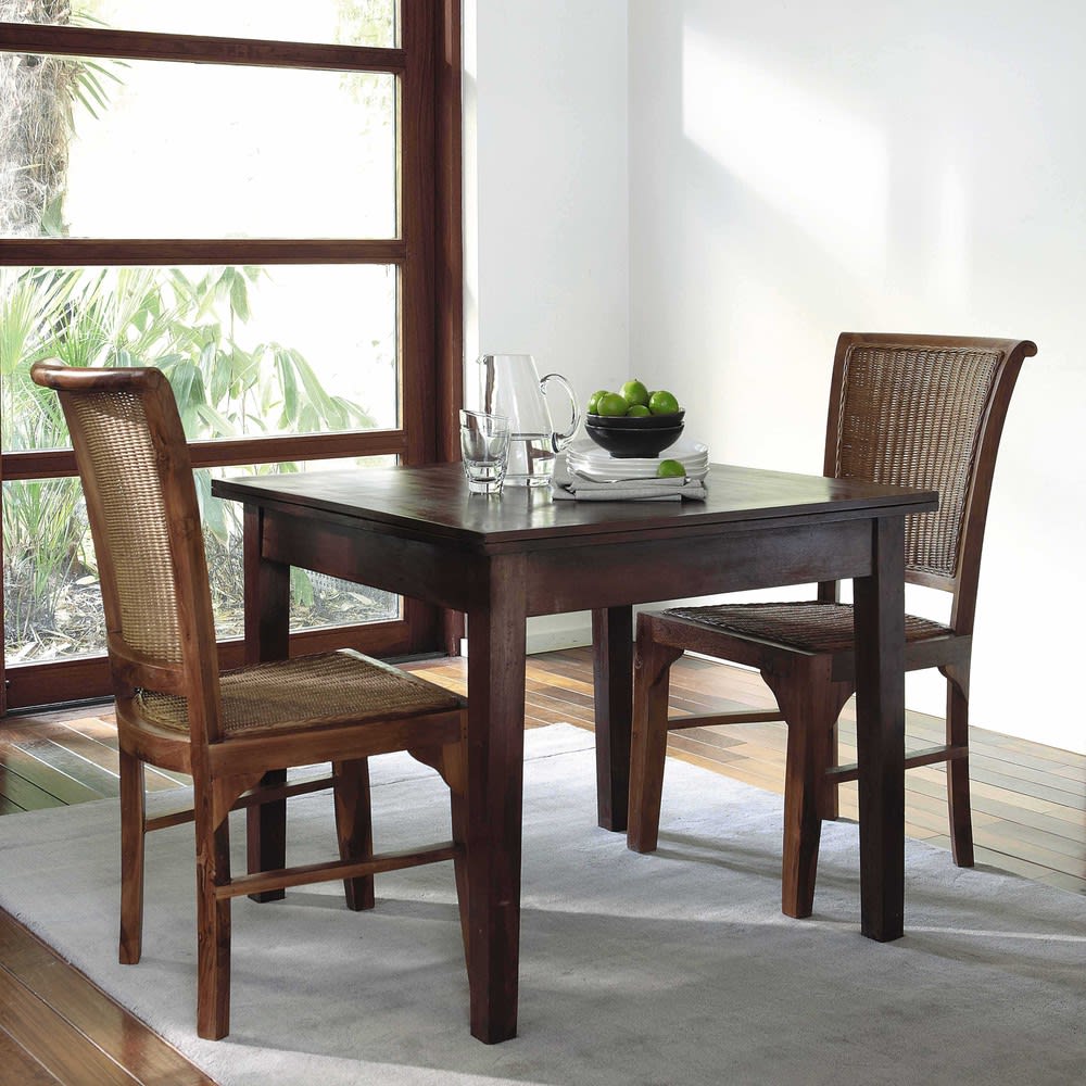 Table à manger extensible 4 à 8 personnes L90/180 Clic-clac | Maisons ...