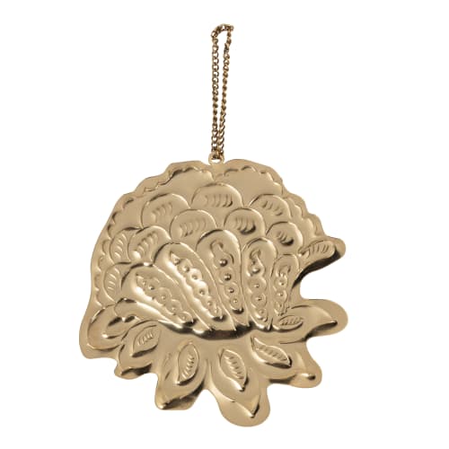 Flor de acero dorado para decorar la pared 13x13 cm Pilsen | Maisons du ...
