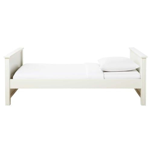 Letto bianco 90 x 190 cm Princeton | Maisons du Monde