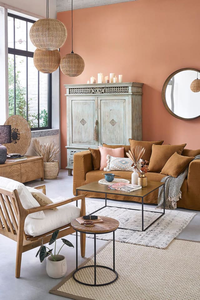 Salon Terracotta : intégrer cette couleur tendance dans votre déco ...