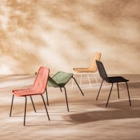 Sedia da giardino metallo beige Guermantes | Maisons du Monde