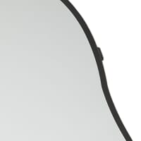 Espejo irregular en acero negro, 71x140 cm LISANA | Maisons du Monde