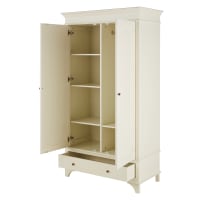 Armoire 2 portes entrée stratifiés beige Alos | Maisons du Monde