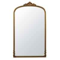 Grand miroir rectangulaire à moulures blanches, 118x194 cm Omera ...