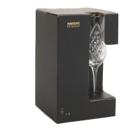 Copas de champán con borde dorado 220 ml - paquete de 6 | Maisons du Monde