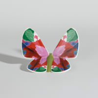 Mehrfarbige Porzellanfigur eines Dalmatiners H11 Dotty | Maisons du Monde