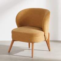 Poltrona da lettura poliestere terracotta 82x69 cm Kai | Maisons du Monde
