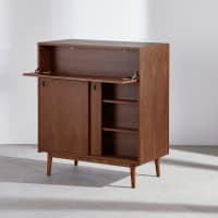 Ensemble table de bar design industriel + 4 tabourets Homcom | Maisons ...