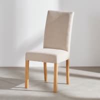 Juego de 2 sillas de roble y lino lino Napoleon iii | Maisons du Monde