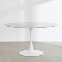 Tavoli ovali in marmo: eleganza e design per la tua sala da pranzo ...