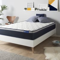 Colchón blanco con espuma viscoelástica 160 x 200 Actimemo sleep ...