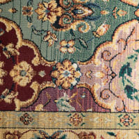 Tapis kilim orient tissé main en laine Rouge 060x120 cm Bakan | Maisons ...