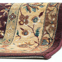 Tapis kilim orient tissé main en laine Rouge 060x120 cm Bakan | Maisons ...