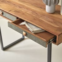 Consola de madera de pino maciza reciclada Junko | Maisons du Monde